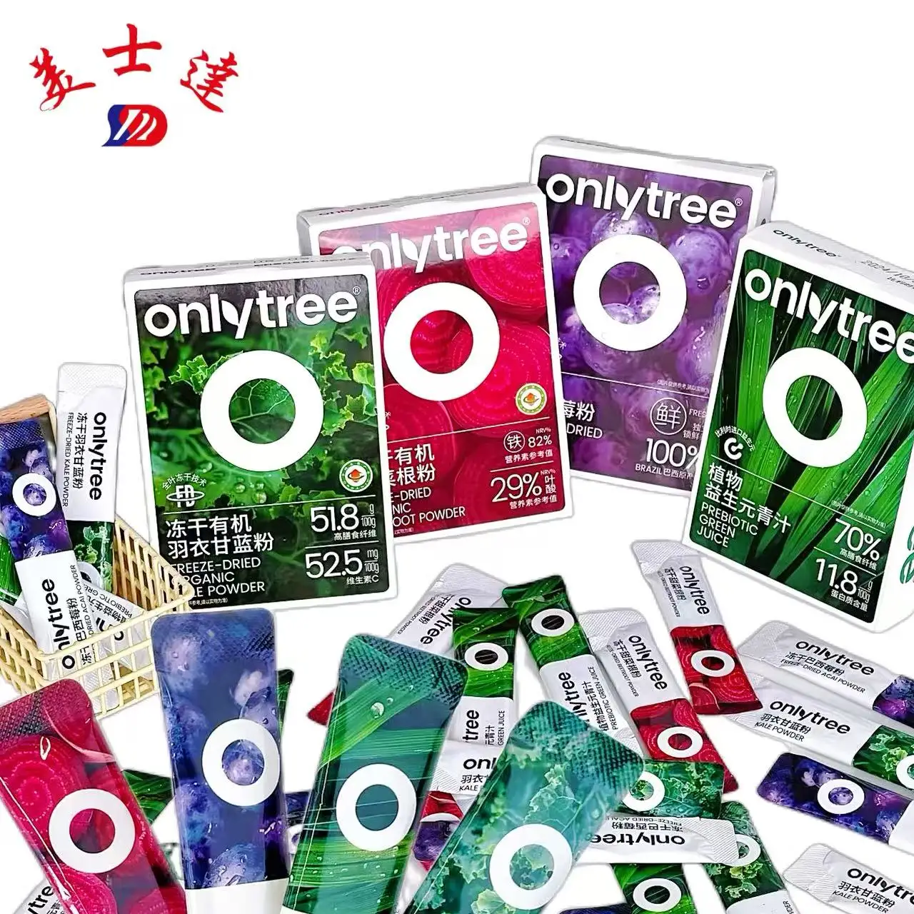 Custom Superfood Packaging, Bulk Powder Stick Pack Manufacturer